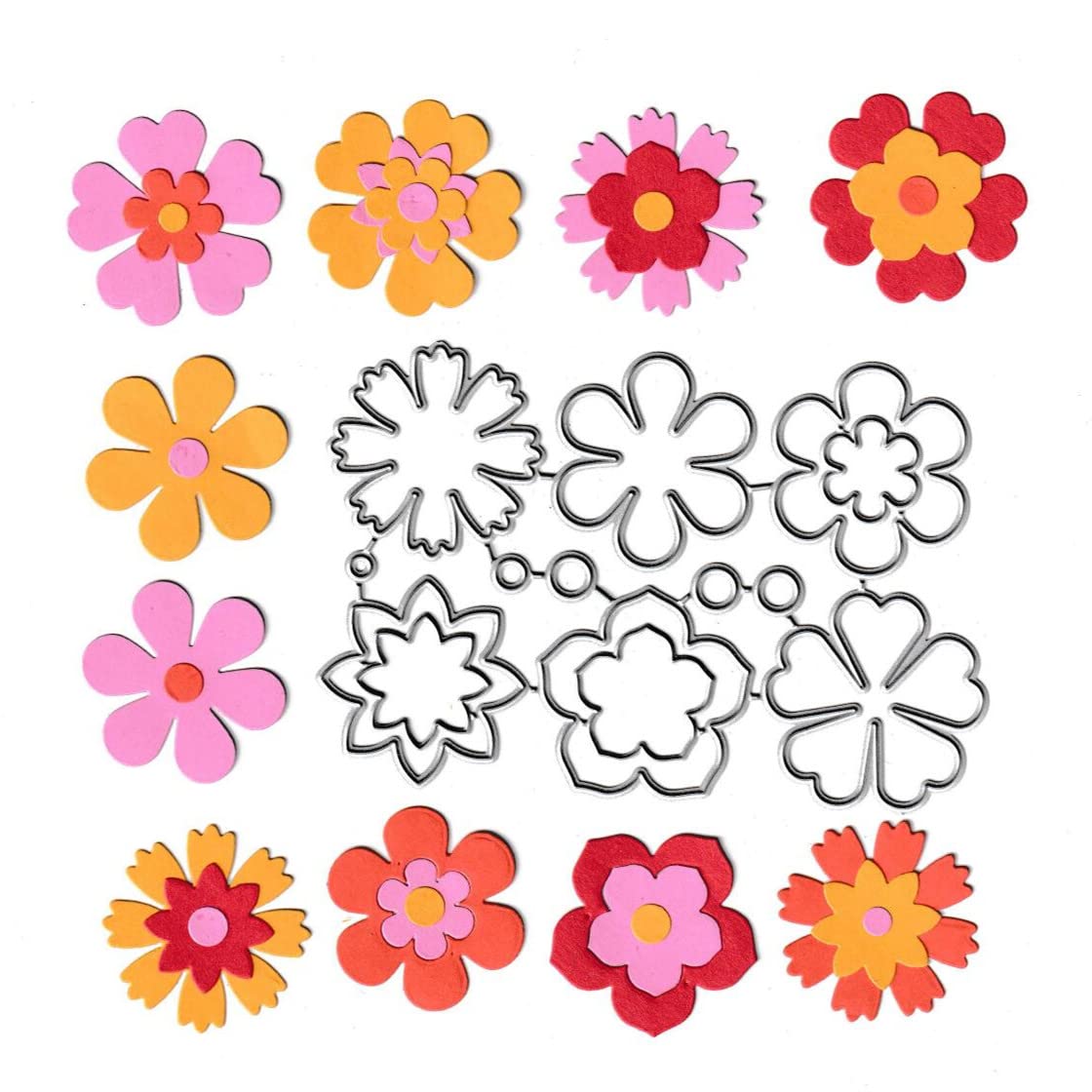 Daisy Flower Cut Out Template
