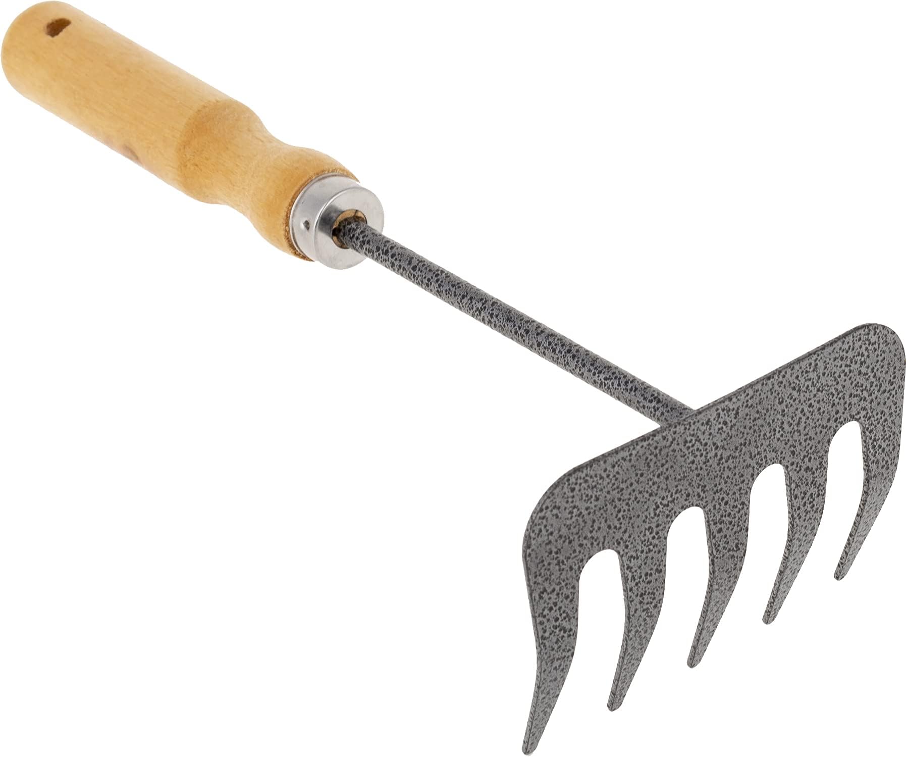 Amazon.com : ToolTreaux Wooden Steel Handheld Triple Claw 3 Prong ...