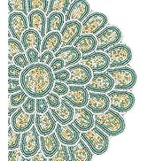 Amazon.com: Beaded table mat, coffee table beaded mat, placement mats ...