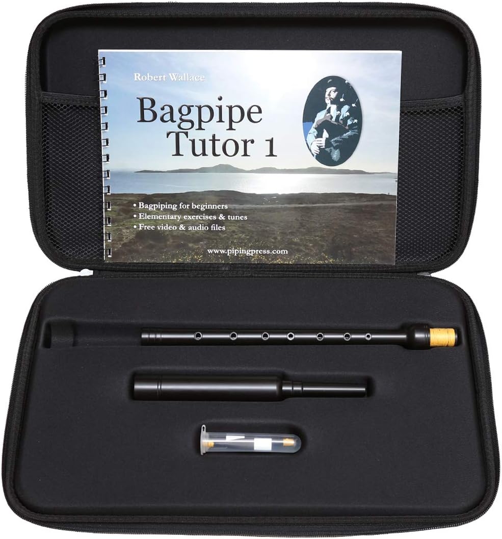 Amazon.com: Learn the Bagpipe: Deluxe Chanter Kit, Standard size ...