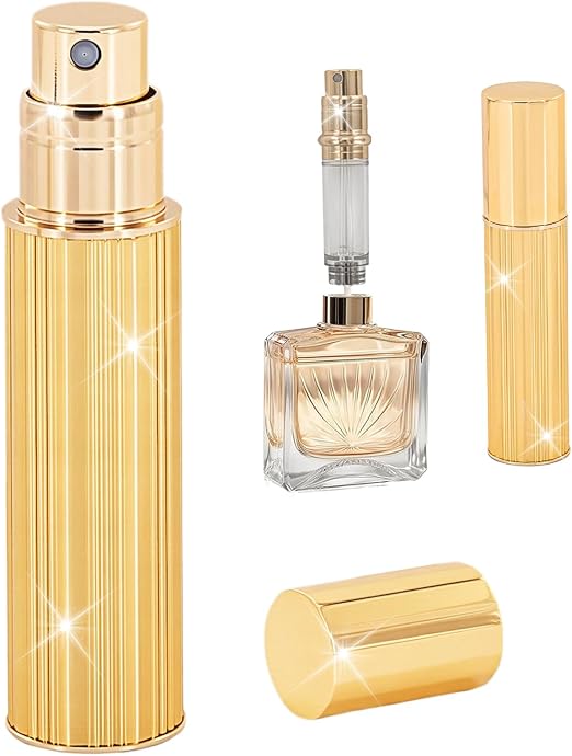 Amazon.com: TURAOHU Refillable Travel Perfume Bottle Perfume Atomizer ...
