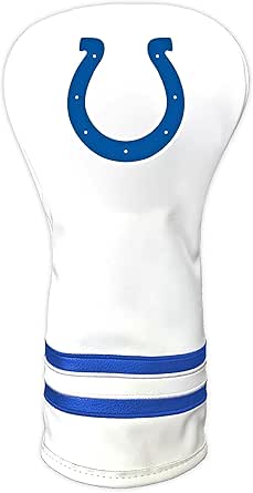 Amazon.com : Team Golf NFL Indianapolis Colts White Vintage Driver Head ...