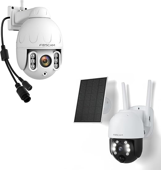 Amazon.com : FOSCAM SD4 5G/2.4GHz WiFi PTZ Outdoor Security Camera & B4 ...