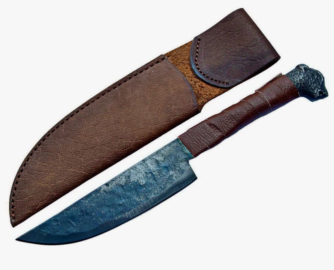 Wolf Head Knife