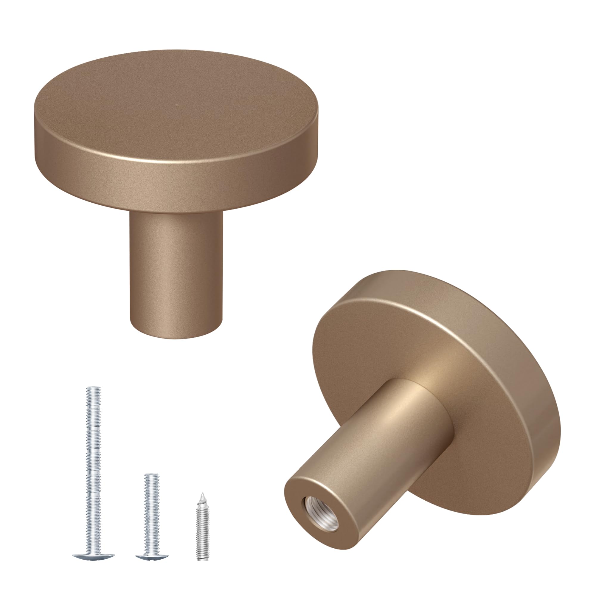 DonYoung 2 Pack Cabinet and Drawer Knobs, Bifold Barn Door Handle ...