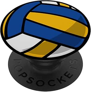 Amazon.com: Volleyball PopSockets PopGrip: Swappable Grip for Phones ...