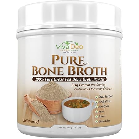 NOW Sports Nutrition, Beef Bone Broth Powder made with Premium-Quality ...