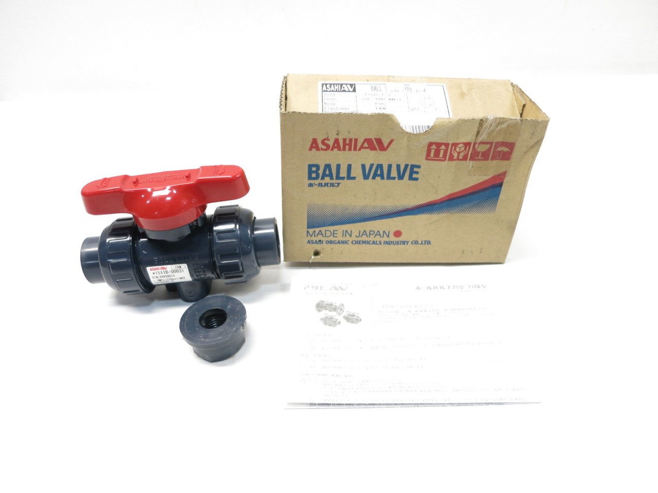 ASAHI TYPE 21 PVC 1/2IN BALL VALVE D600026: Amazon.com: Industrial ...