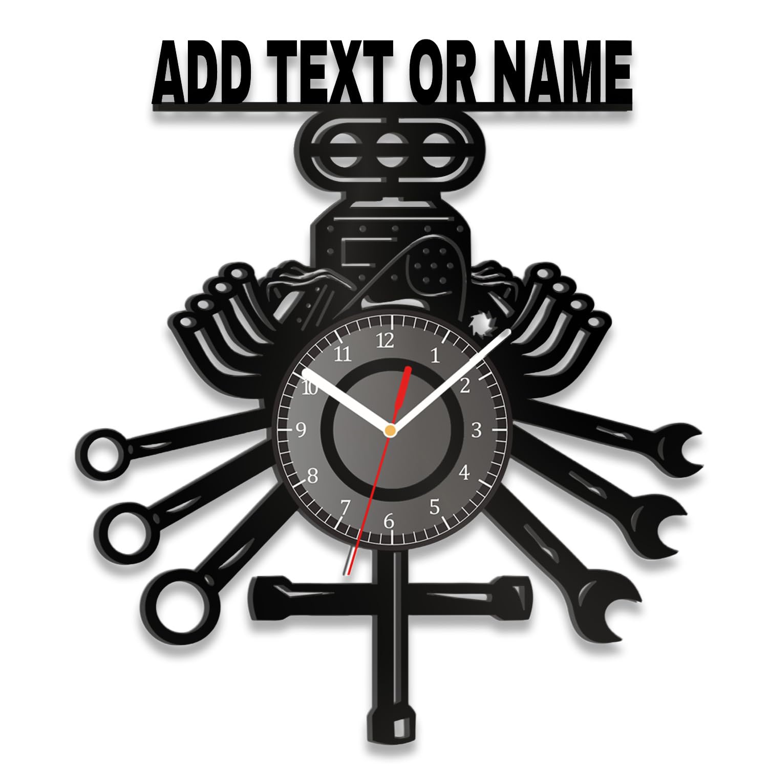 Amazon.com: PSUNEY Personalized Metal Auto Repair Mechanic Tools Wall ...