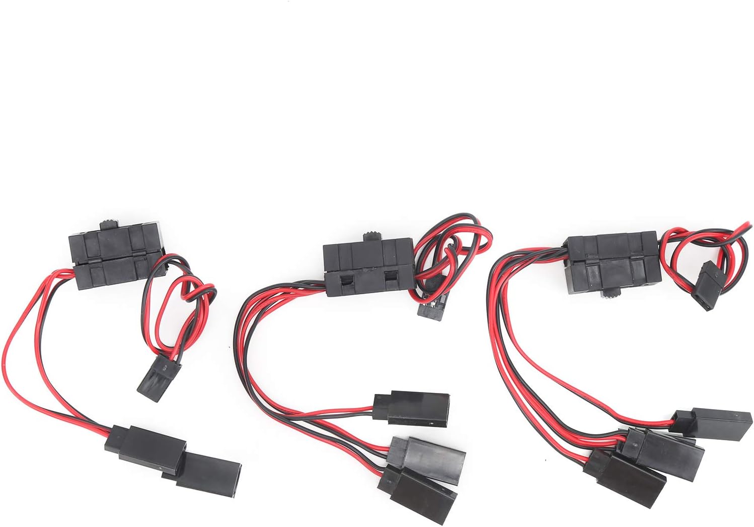 Amazon.com: RC Switch, RC Accessories 3 Way RC Switch Black ESC for ...