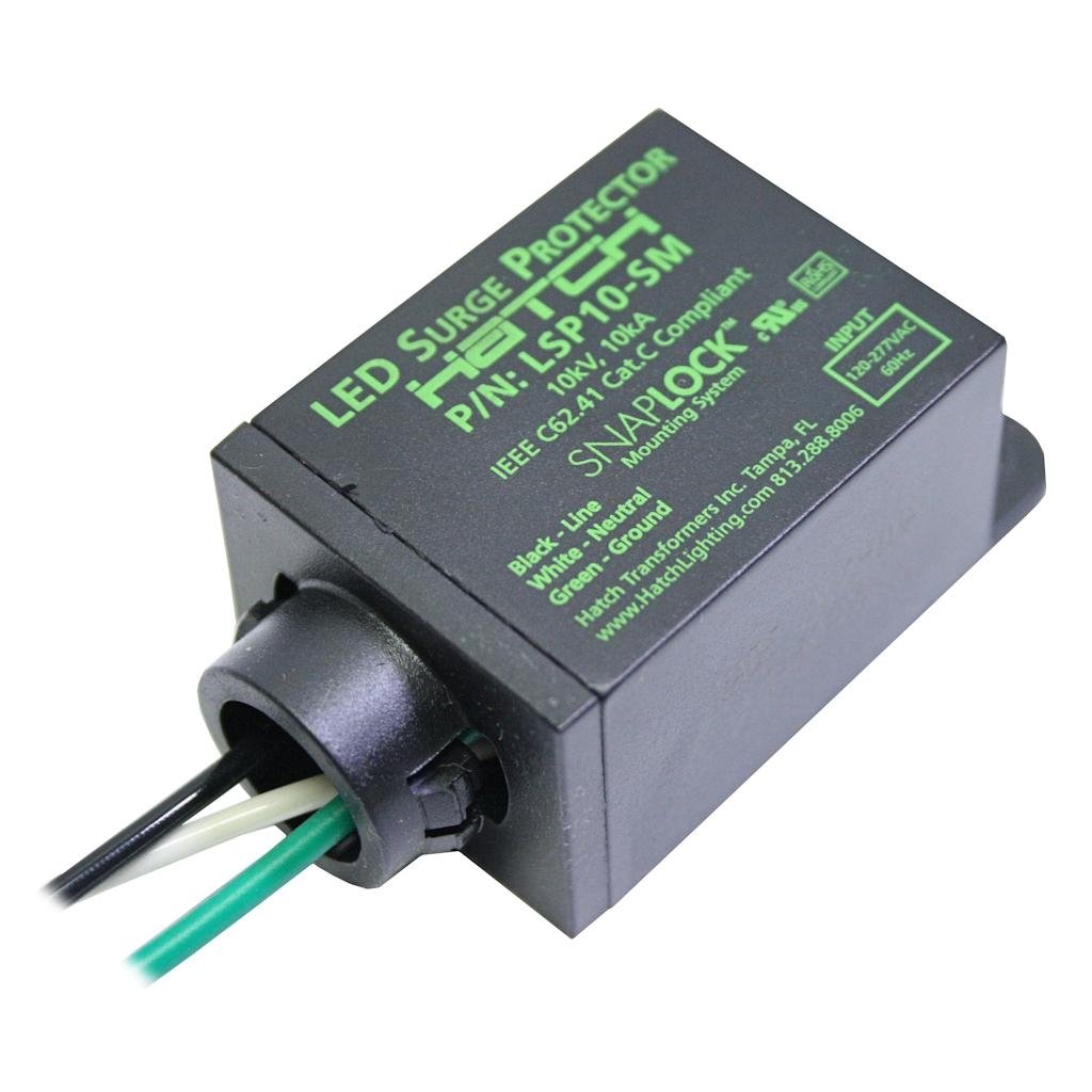Hatch LSP10-SM - LED Surge Protector - Single Split Phase - Type 4 SPD ...