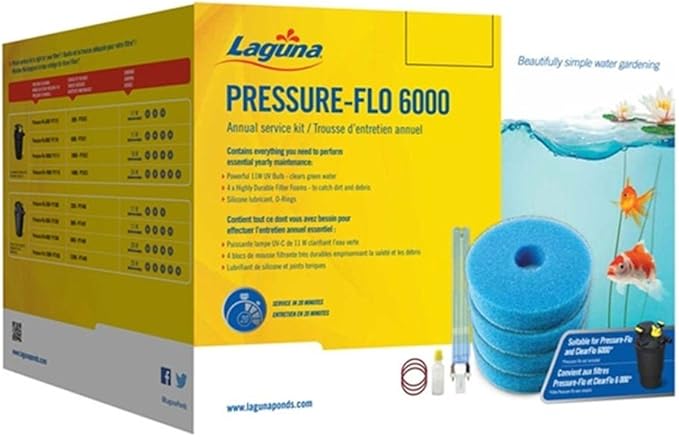 Laguna Pressure Flo 6000 Filter Service Kit : Amazon.co.uk: Garden