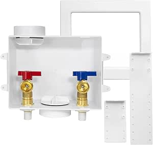 Amazon.com: Seelink Washing Machine Outlet Box, Center/Side Drain, 1/2 ...