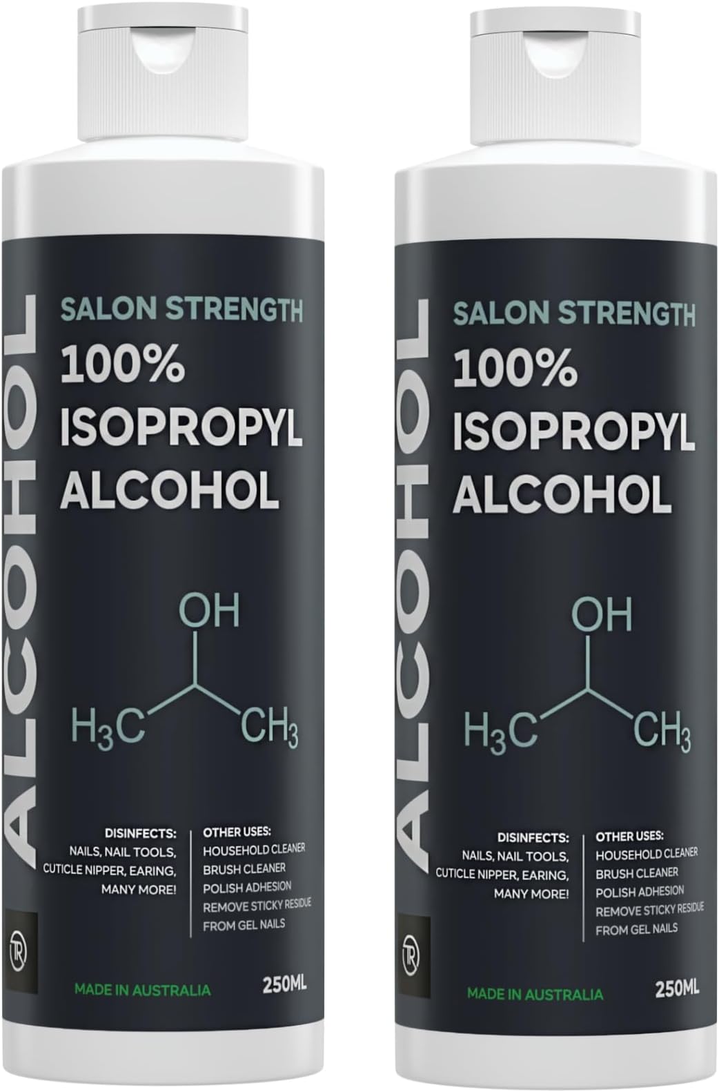 Bundle Pack | 100% Isopropyl Alcohol IPA Cleaner & Rubbing Alcohol ...