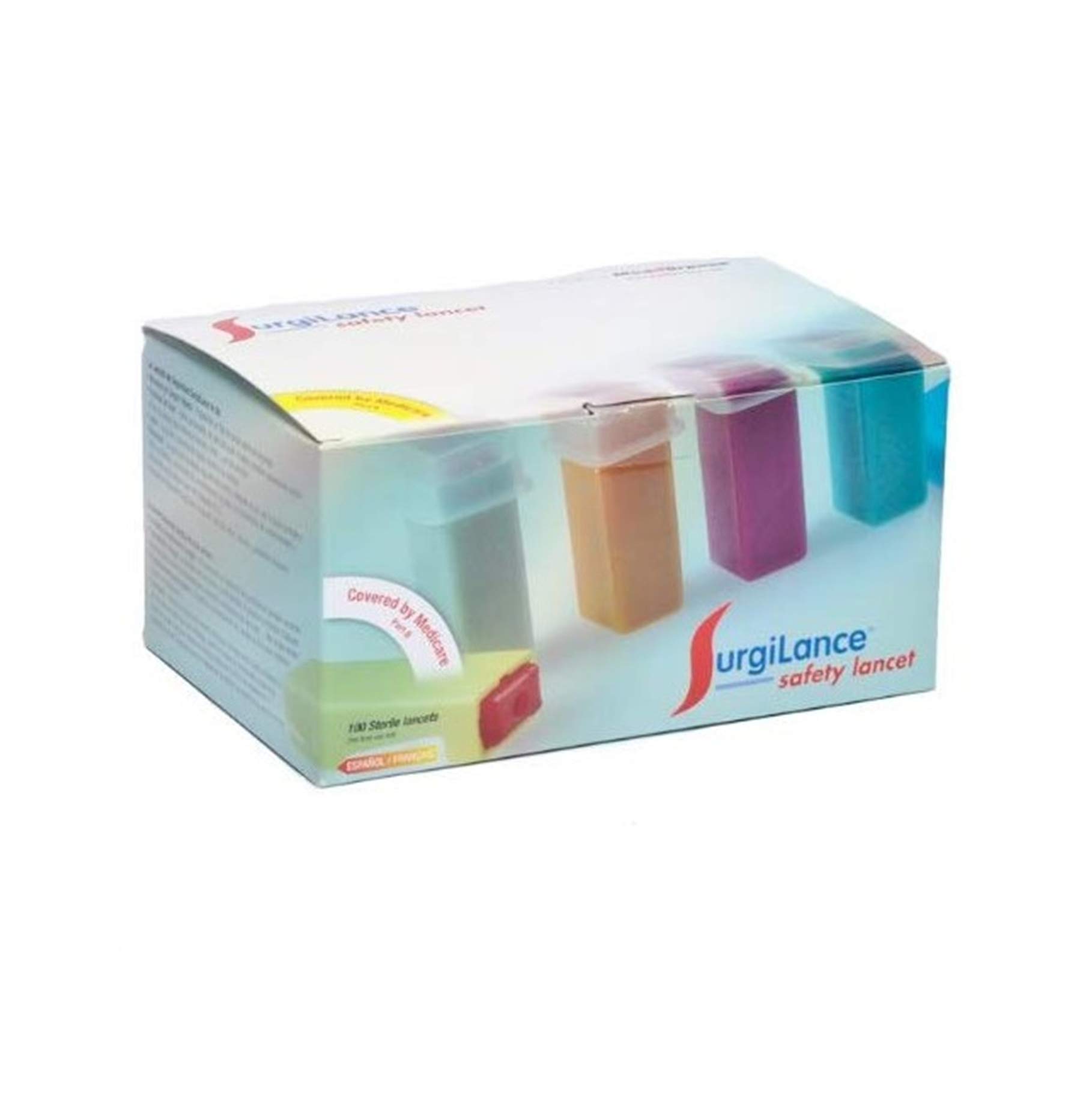 Amazon.com: Safety Lancet 21G Pink 40 to 60 UI Blood Flow 2-4/5mm Latex ...