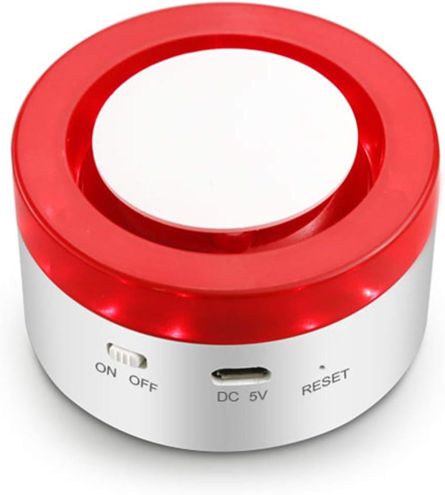 aixi-SHS Smart Wi-Fi 433Mhz Strobe Siren Home Security Alarm - Timed ...