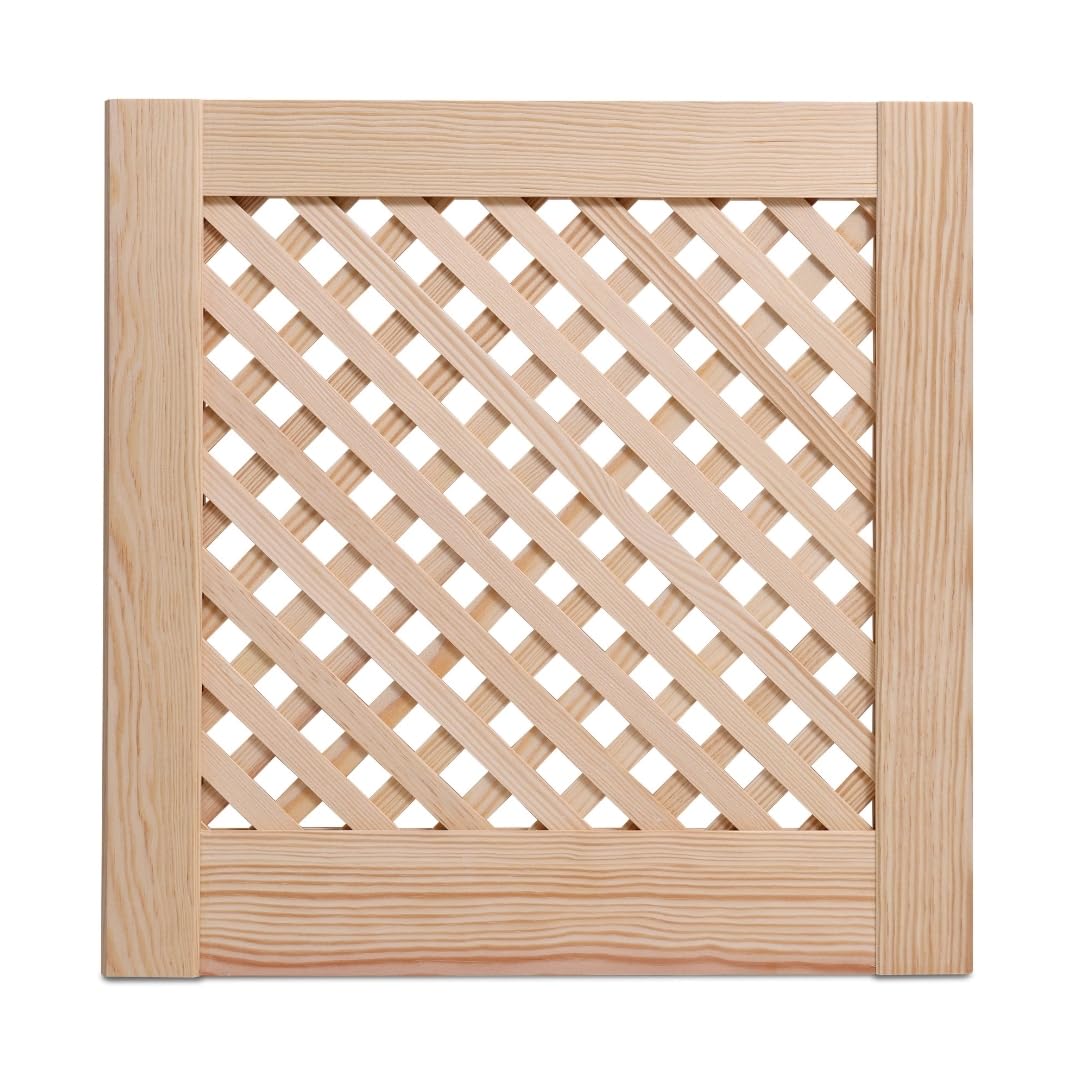 Solid Wooden Doors, Vented Open, Slatted Wardrobe Doors, Various Sizes ...