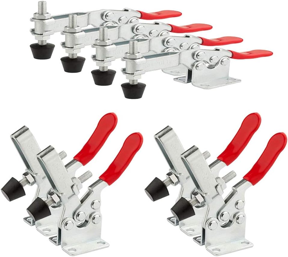 STARVAST 8 Pack 201B Toggle Clamp, 220Lbs Holding Capacity Hand Tool ...