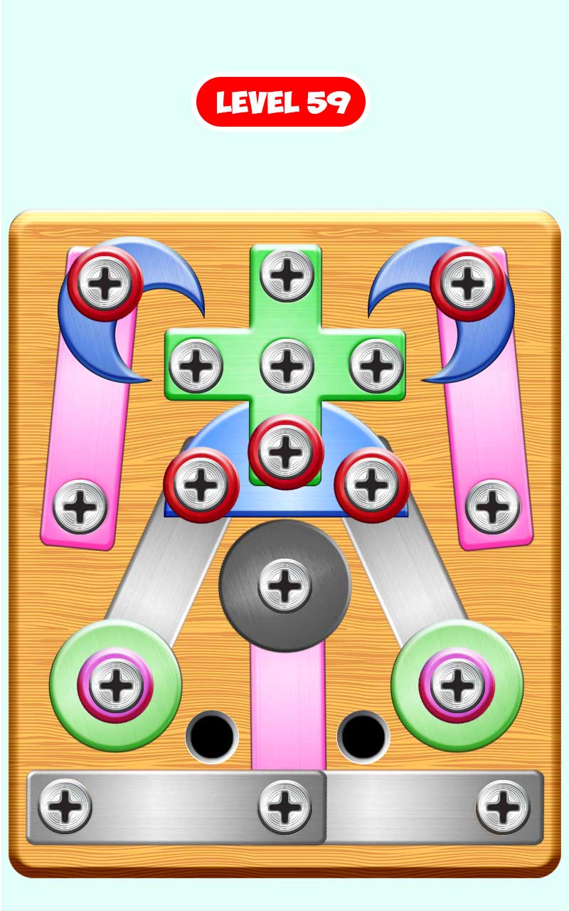 Screw Game Puzzle, Nuts and Bolts , Unscrew The Nuts Puzzle - App on ...