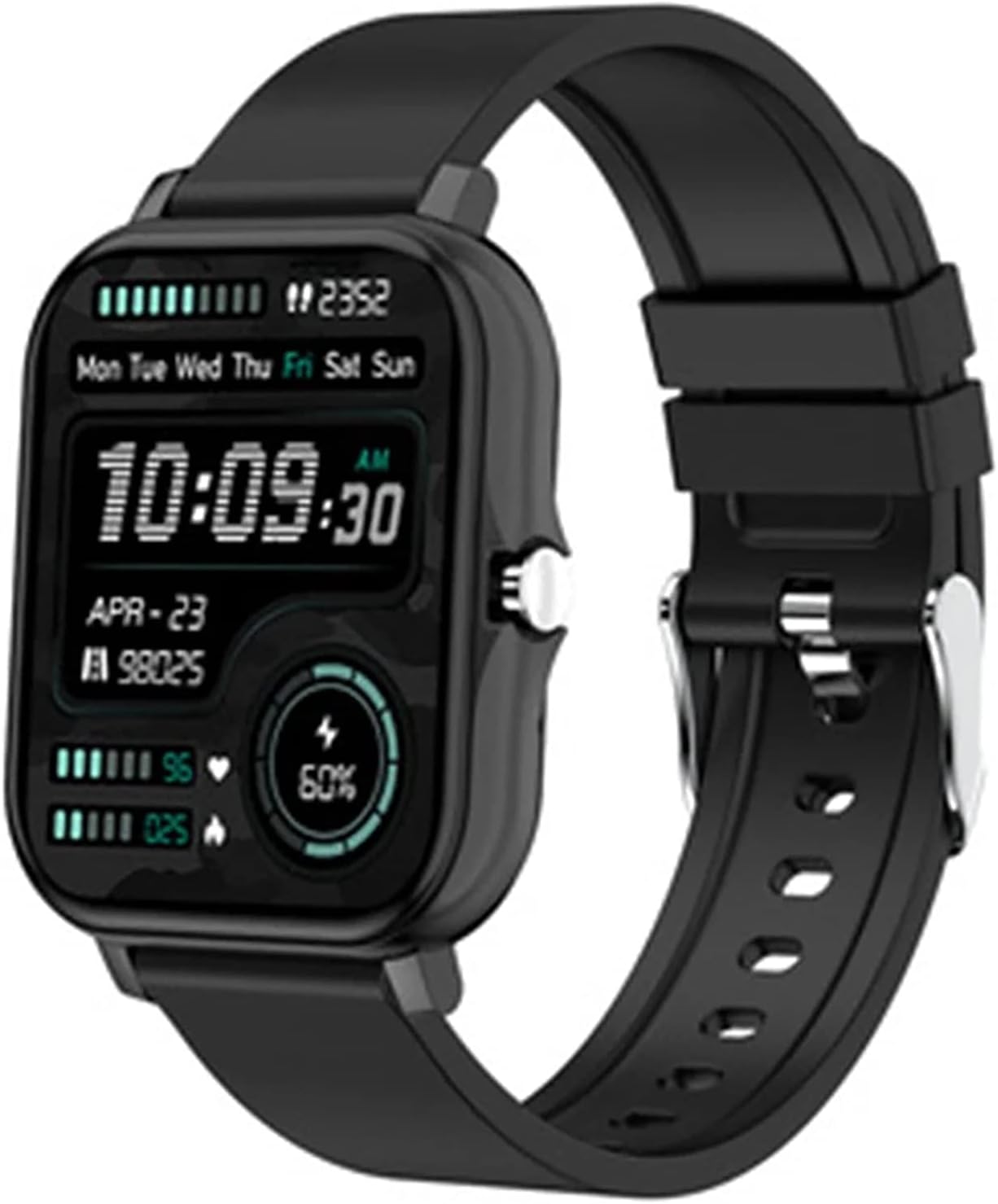 H20 damer smart klocka, fitness klocka med blodtryck/blod Oxygen ...