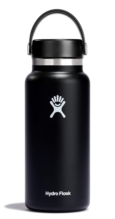 Hydro Flask Water Bottle - Stainless Steel & Vacuum Insulated - Wide ...