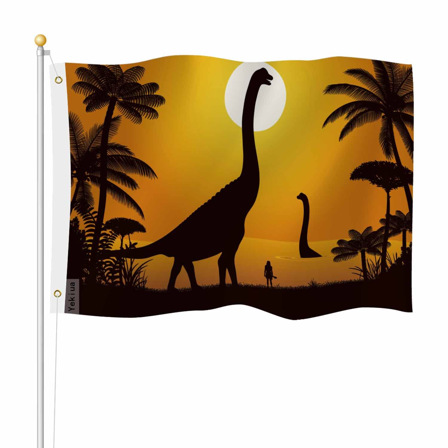 British Flag Dinosaur