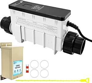 Amazon.com : ArbDicco EC-520554 IC20 Salt Cell Chlorinator w/Power ...