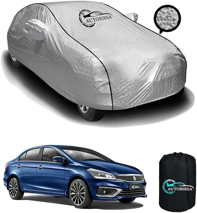 FABTEC Waterproof Car Body Cover for Maruti Ciaz with Mirror Pocket ...