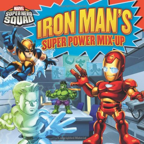 Iron Man's Super Power Mix-Up (Marvel Super Hero Squad) : Rau, Zachary ...