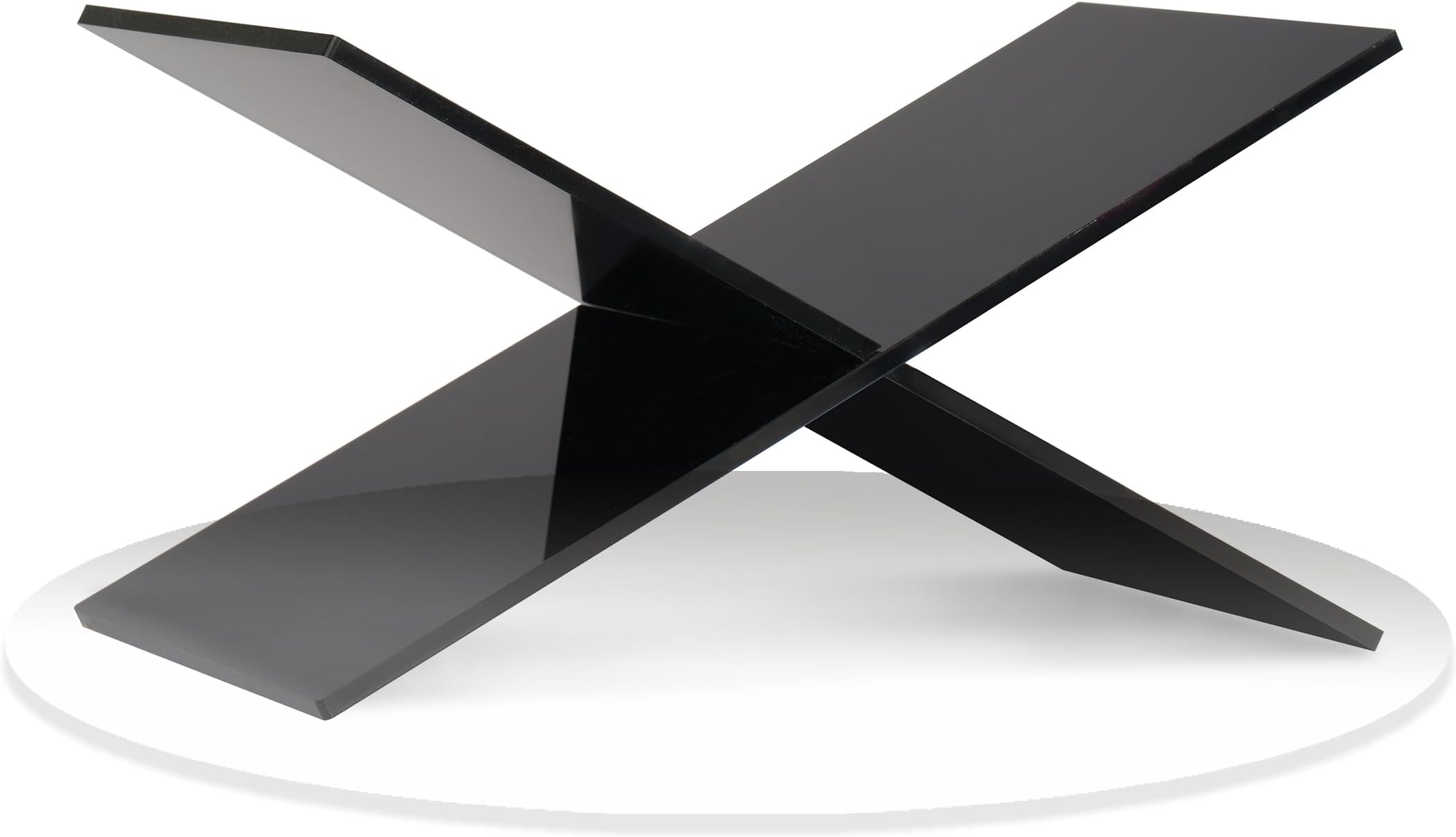 Amazon.com : Honygebia Solid Wood Book Stands - Cross Frame Walnut ...