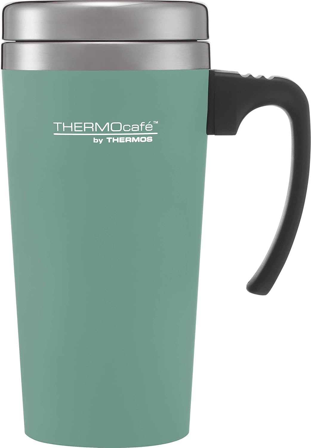 Thermo Cafe Soft Touch Travel Mug 420ml Duck Egg – BigaMart