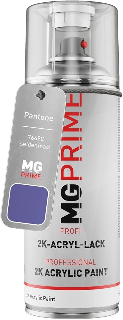 MG PRIME Pantone 7669C Violet satinato Bomboletta a spruzzo con ...