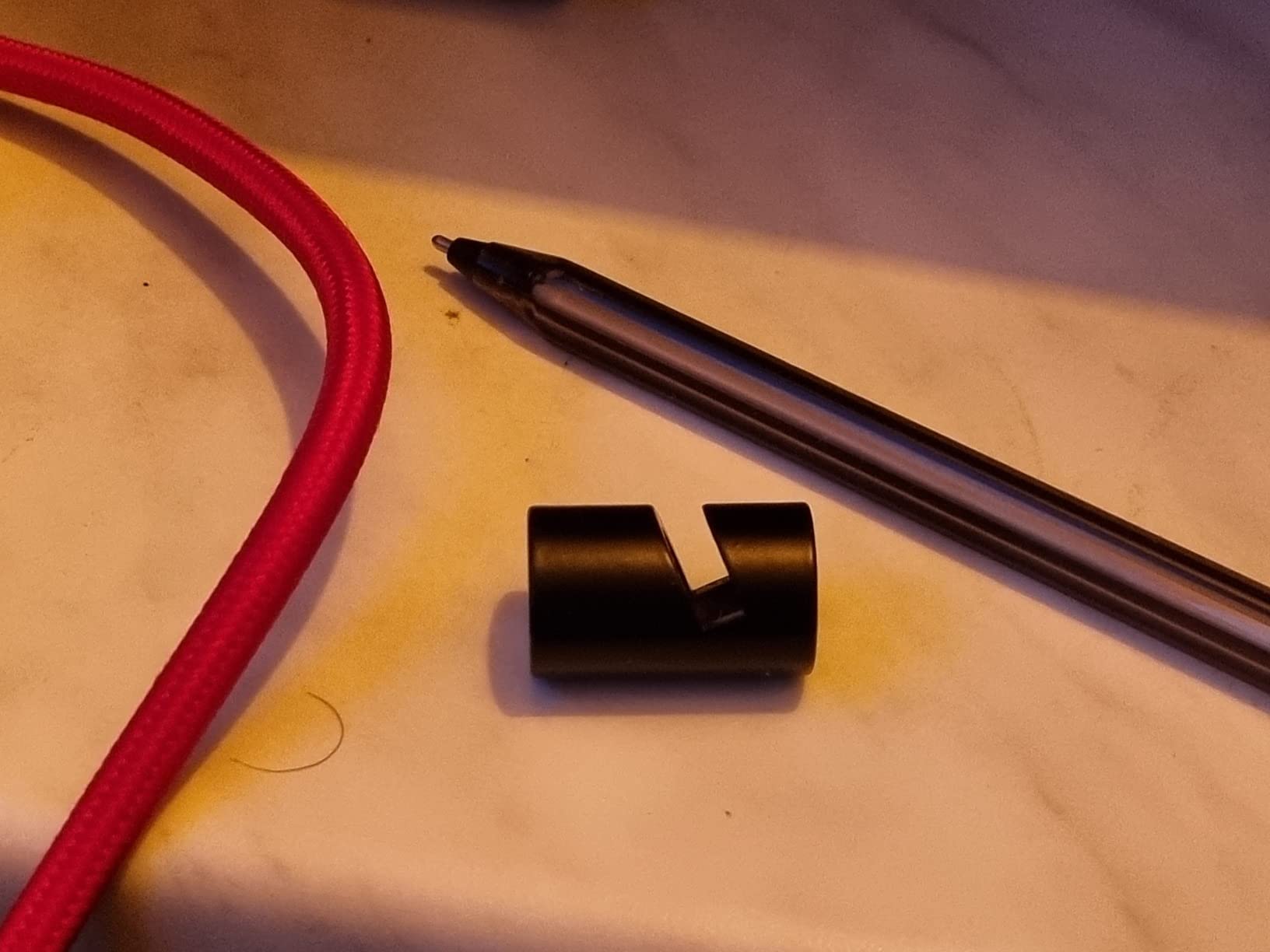 Pack of 4 Pieces DIY Pendant Light Lamp Cable Hook, Matt Black Cord ...