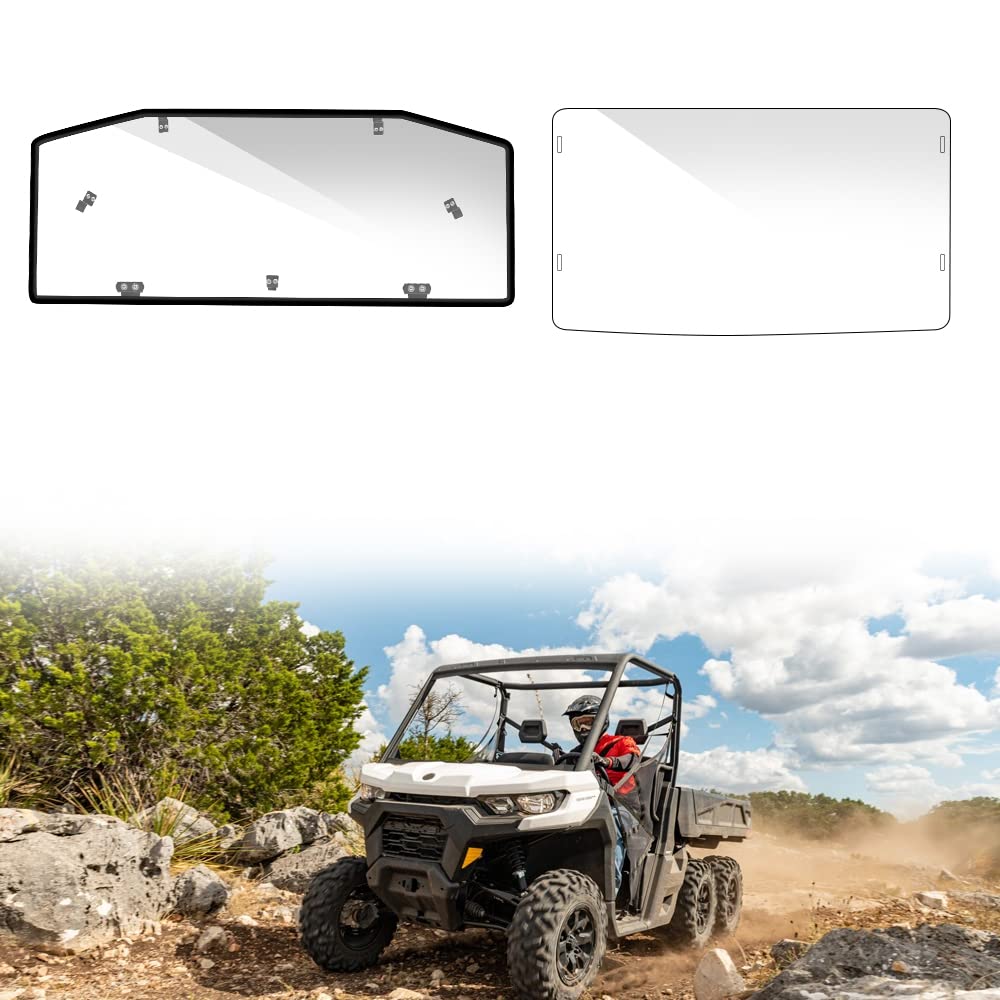Amazon.com: StarknightMT Defender Front Windshield and Rear Window ...
