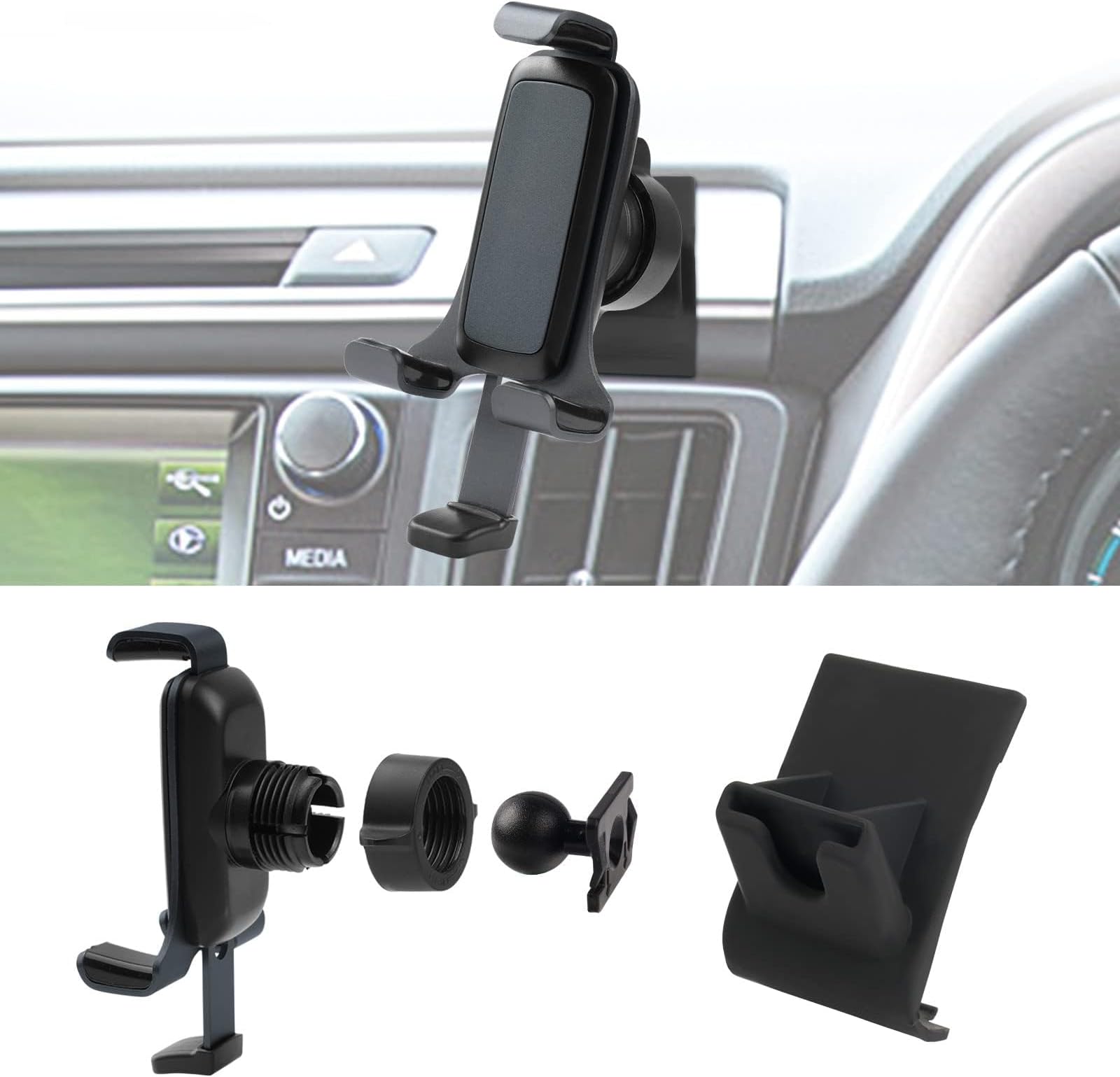 Amazon.com: Sunsdrew Car Cell Phone Holder for 2013-2018 Toyota RAV4 ...