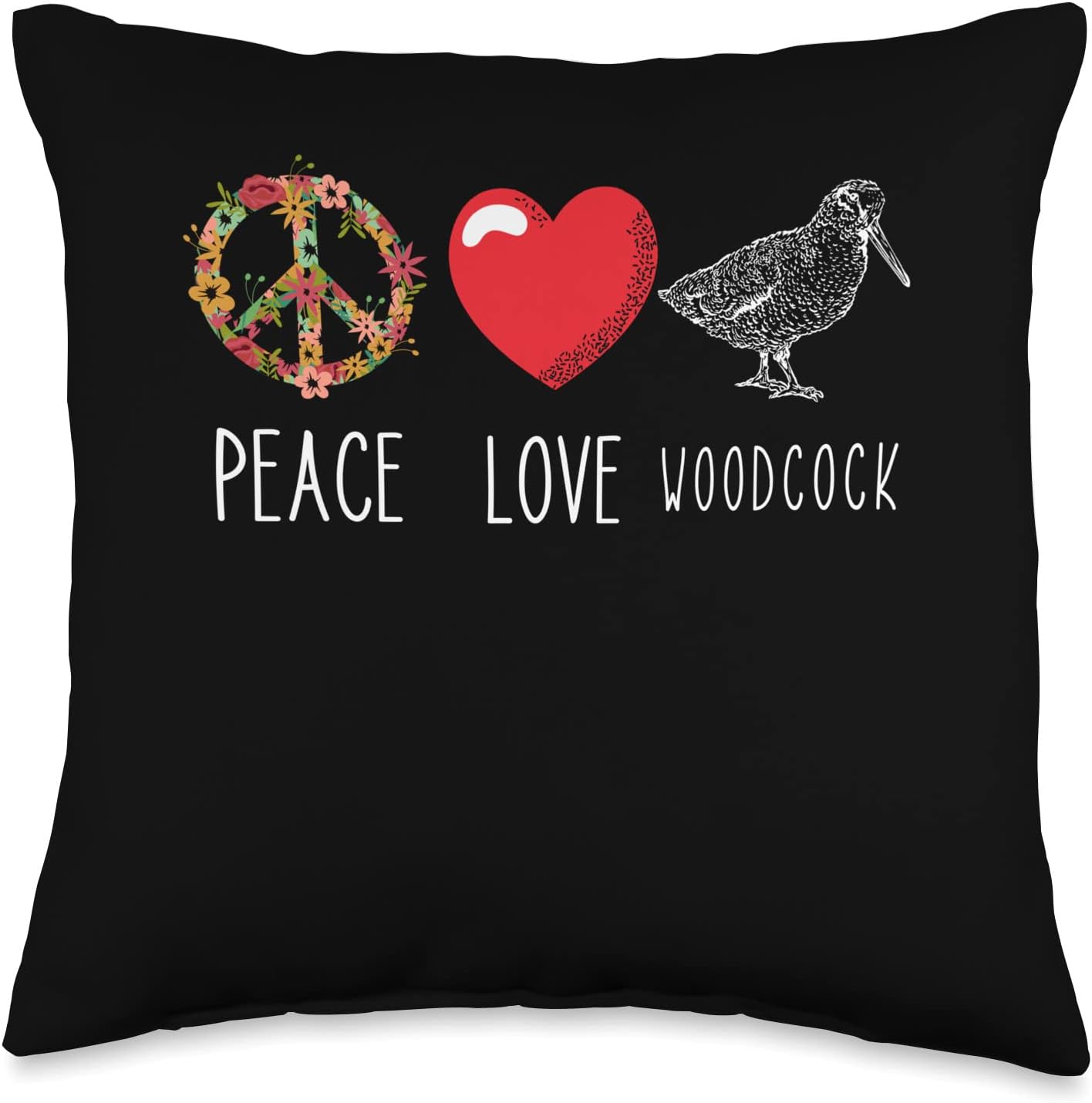 Amazon.com: Woodcock Love Peace Timberdoodle Bird Woodcock Hunting ...