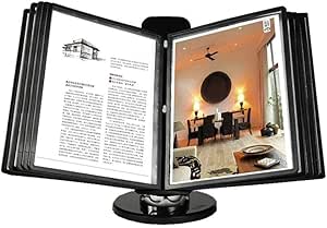 Amazon.com: LEYT Desktop Flip Display Folder - Desktop Reference System ...