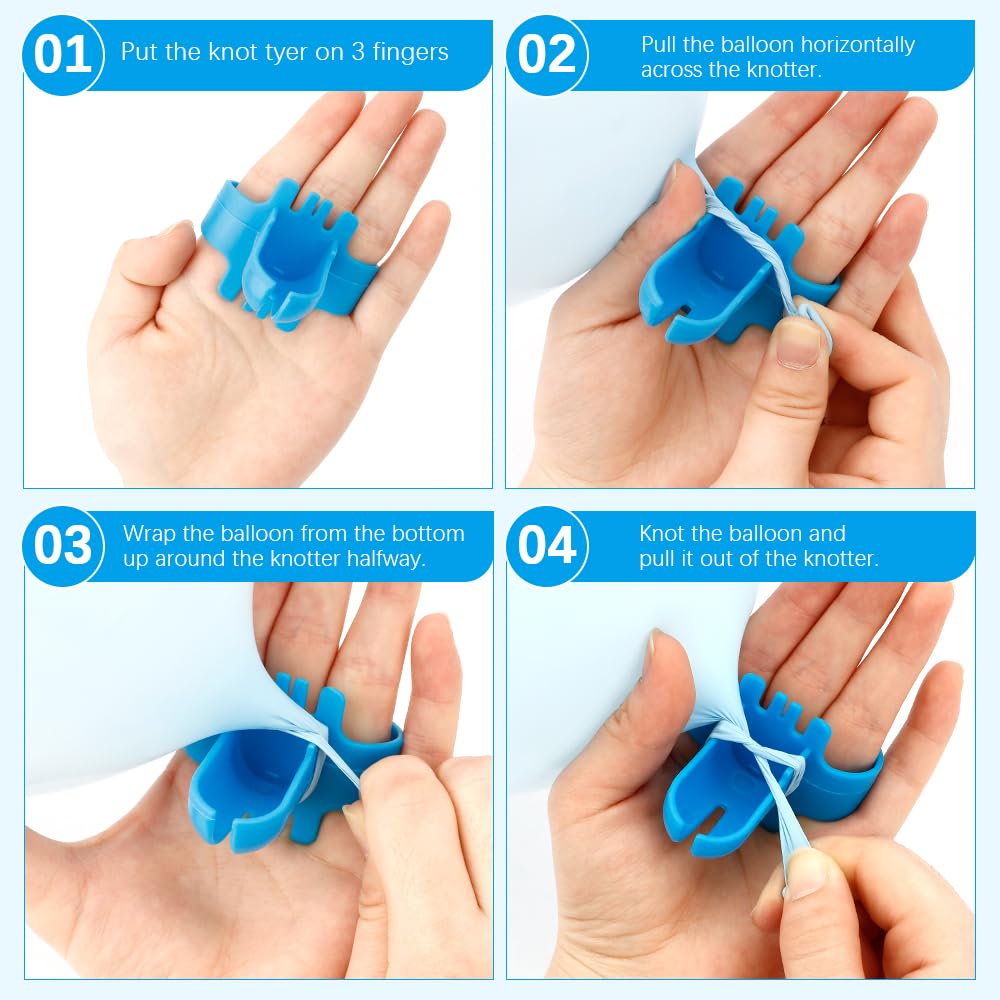 Snapklik.com : Balloon Arch Kit Balloon Arch Strip Balloon Clips For ...