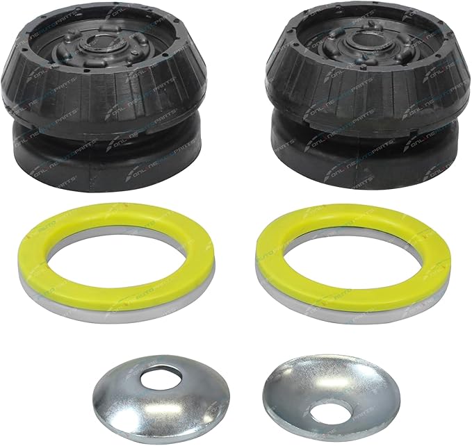 Pair of Strut Top Rubber Mount + Bearing Kit for Holden Commodore V2 VE ...