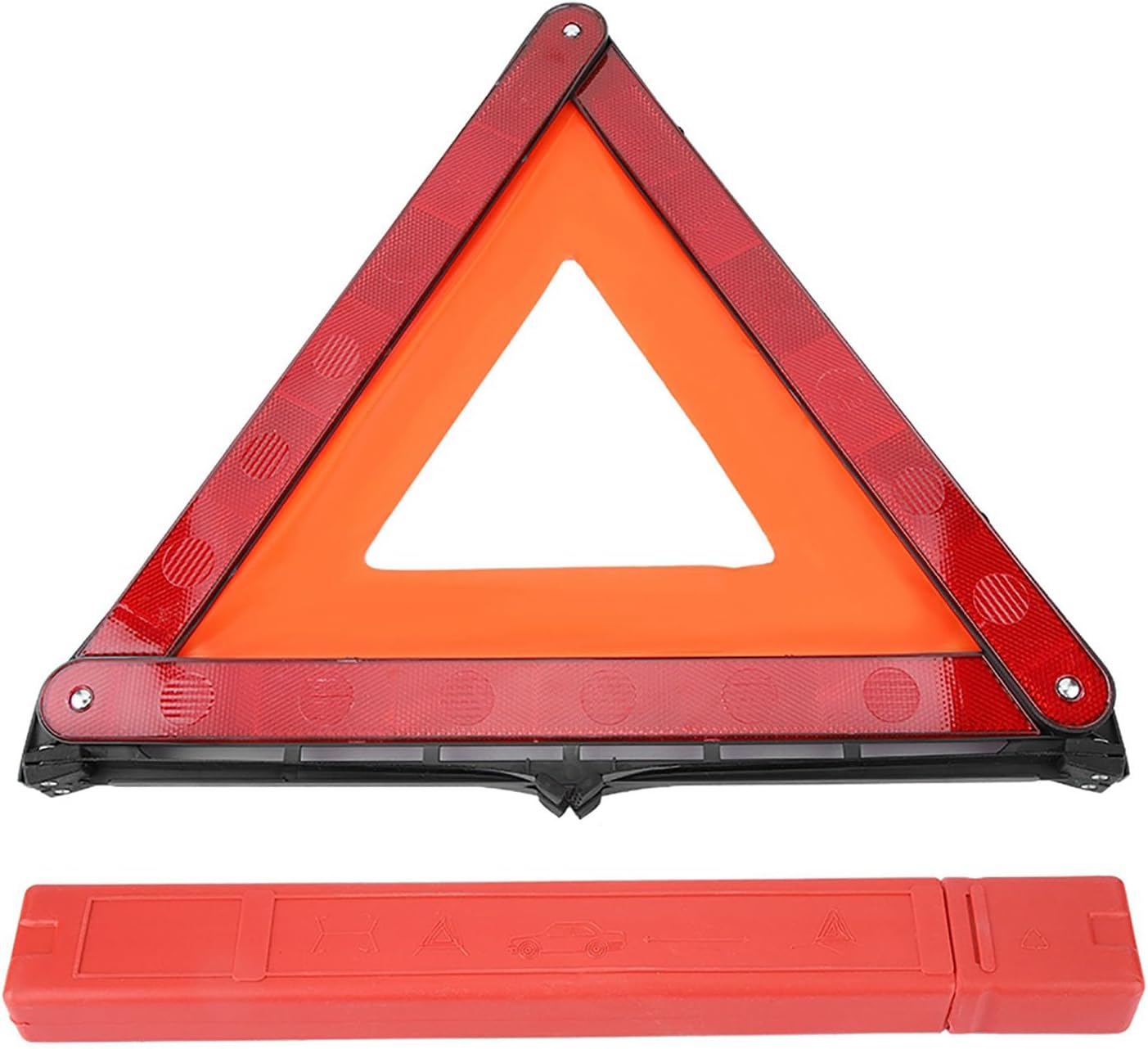 Safety Triangles, Foldable Car Reflective Triangle Emergency Fault Sign ...