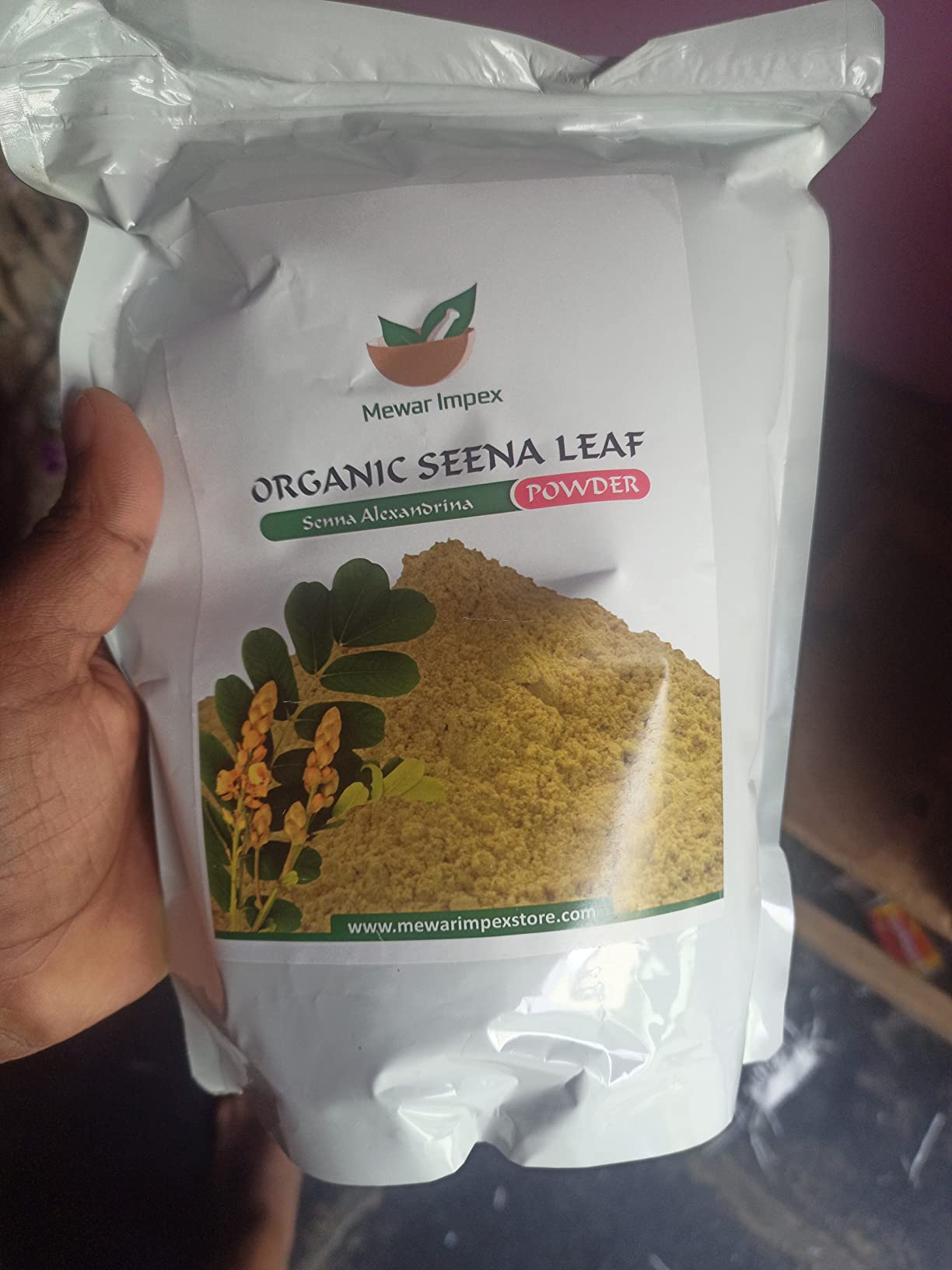 Buy Mewar Impex Organic Senna Leaves Powder 900 Gm| Nilavarai | Sanay ...