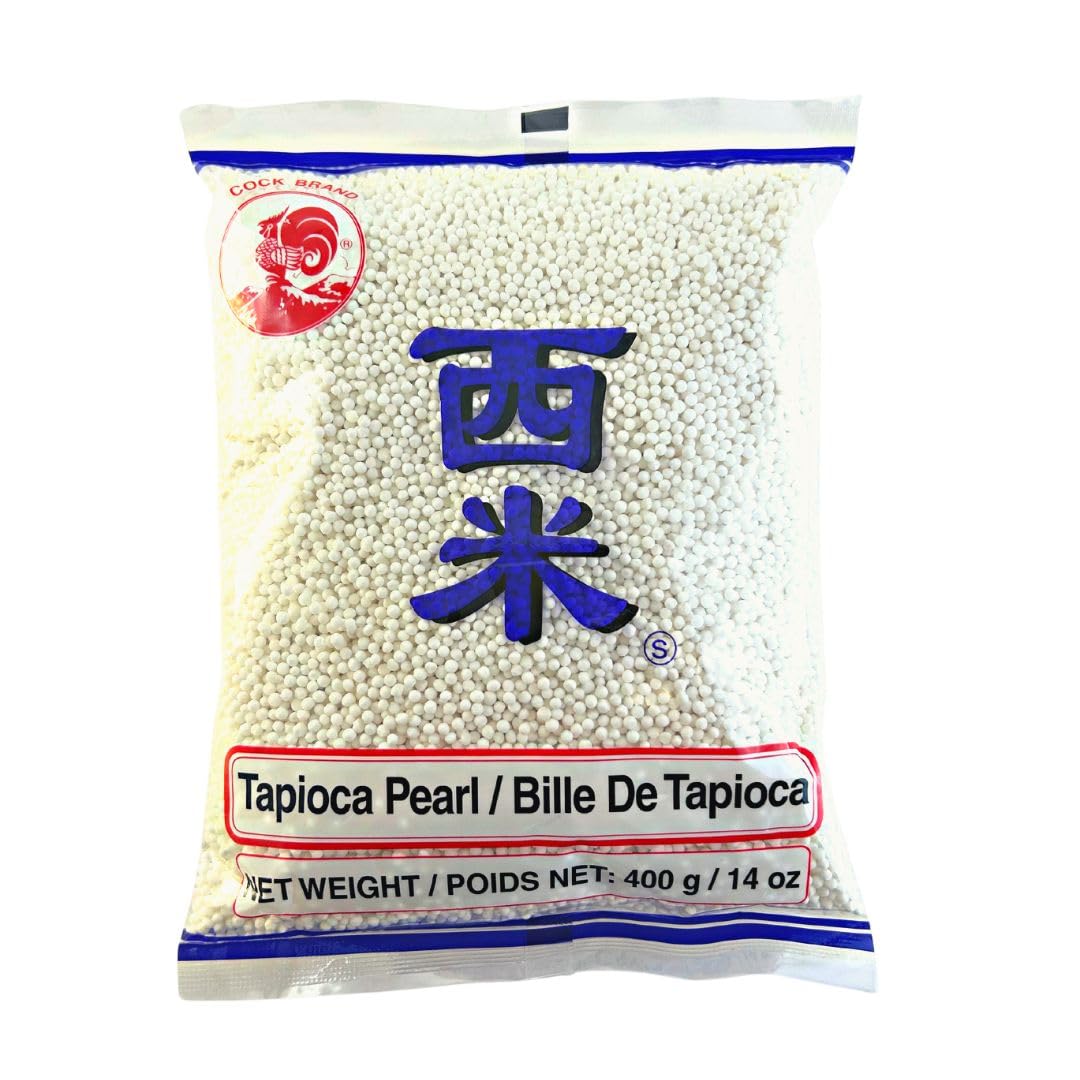 Tapioca Small Pearl, Bubble Tea Thickening Pudding 1 Pack 400g : Amazon ...