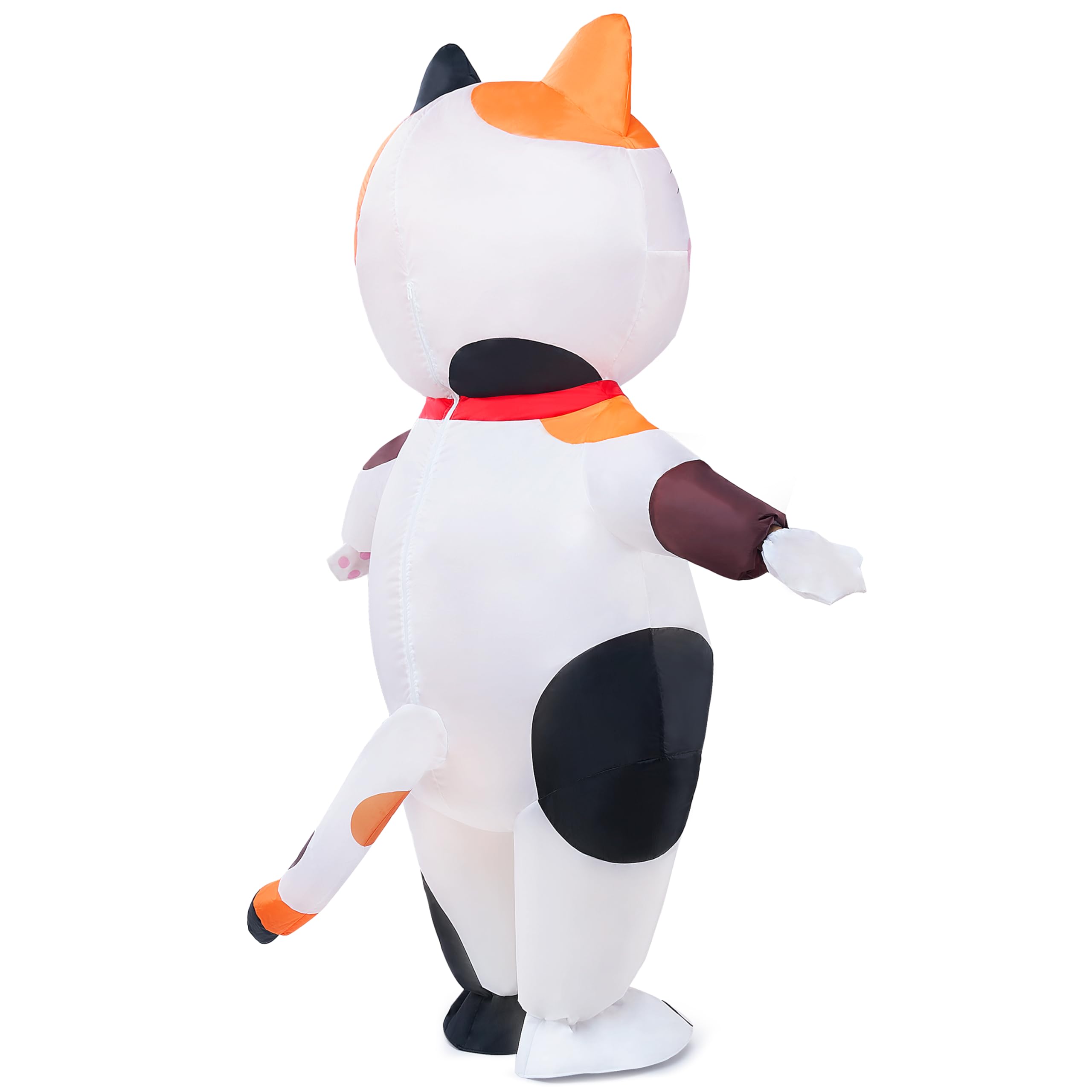 Spooktacular Creations Adult Inflatable Cat Costume Full Body Air Blow ...