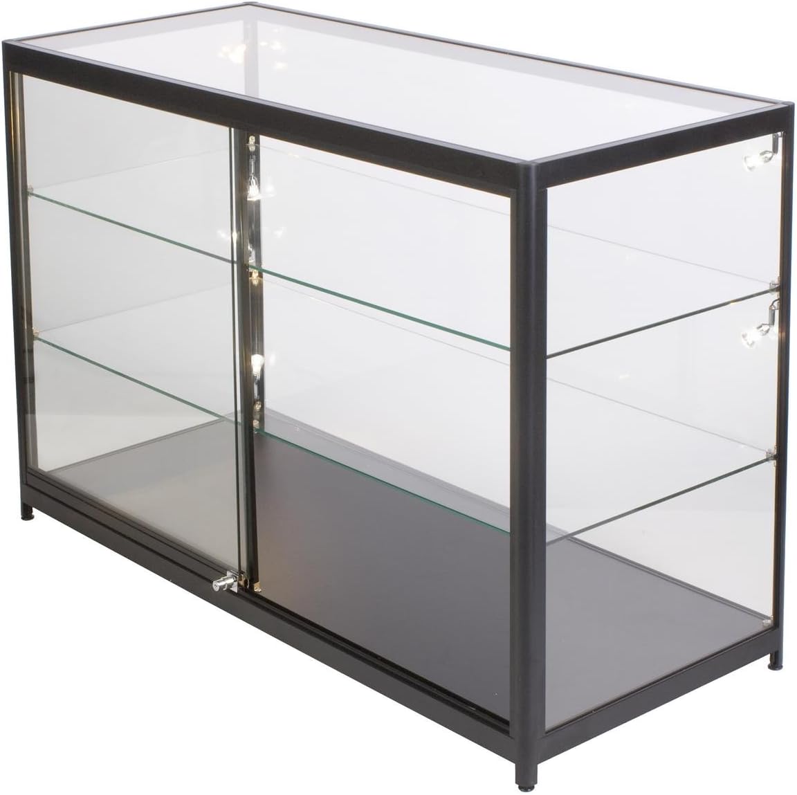 Displays2go 60 Inch Glass Display Case, LED Side Australia | Ubuy