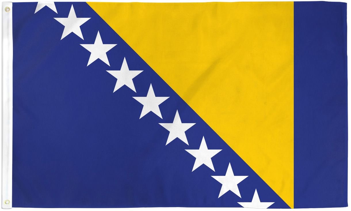Amazon.com : APFoo 3x5 Bosnia and Herzegovina Flag Country Banner ...