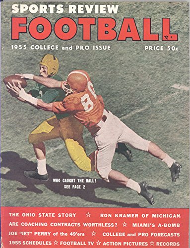 Sports Review Magazine September 1955 (Football - College and Pro Issue ...