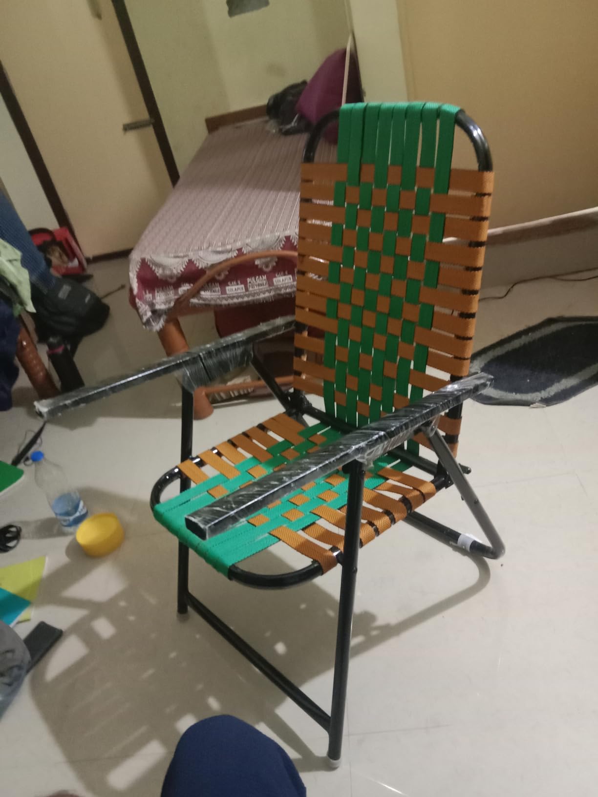 Lavan Seating Furniture Folding Cotton Chair with Strong Square ...