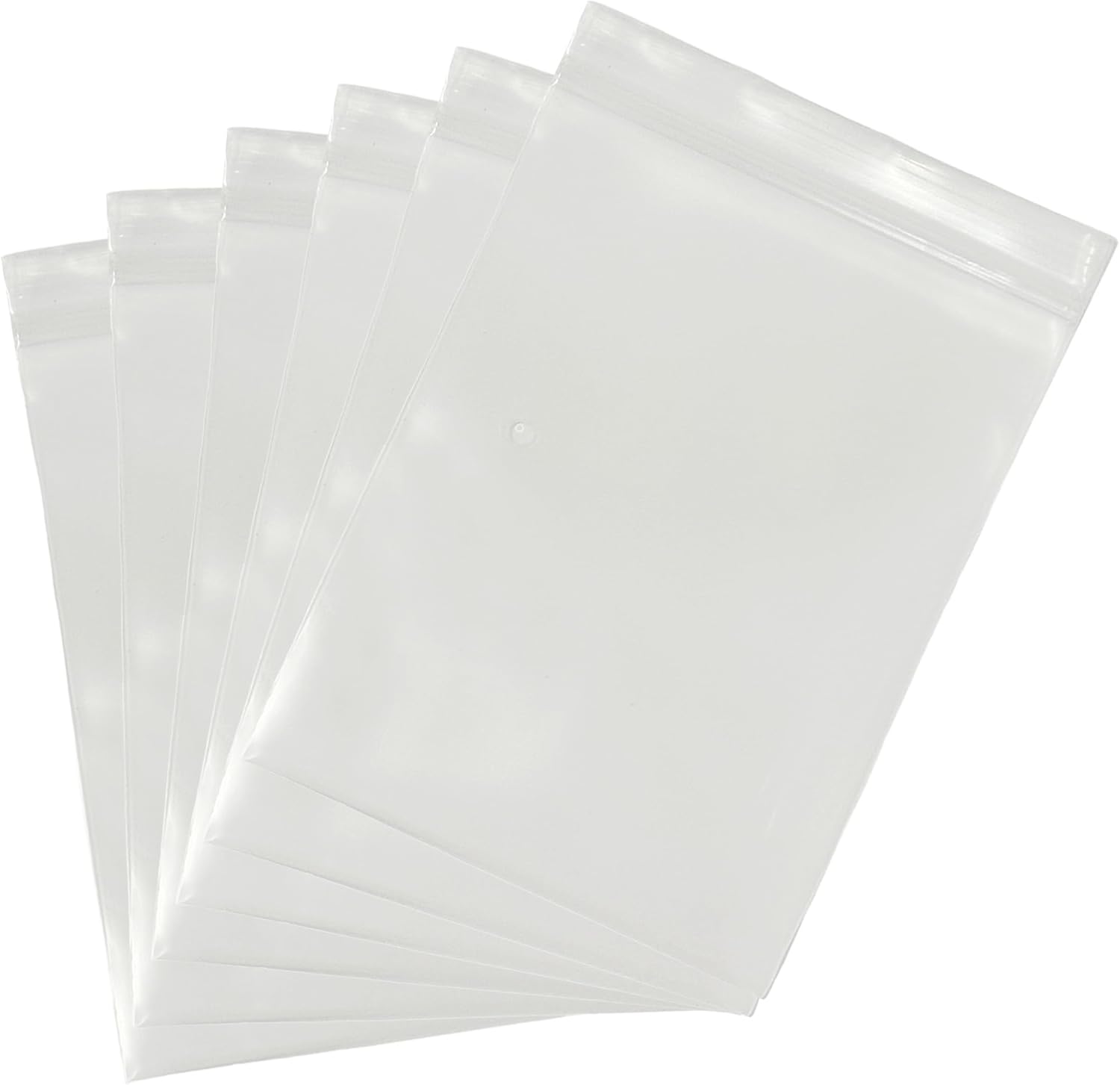 Amazon.com: CNCESS Super Thick 12 Mil Reclosable Clear Plastic Zip Bags ...