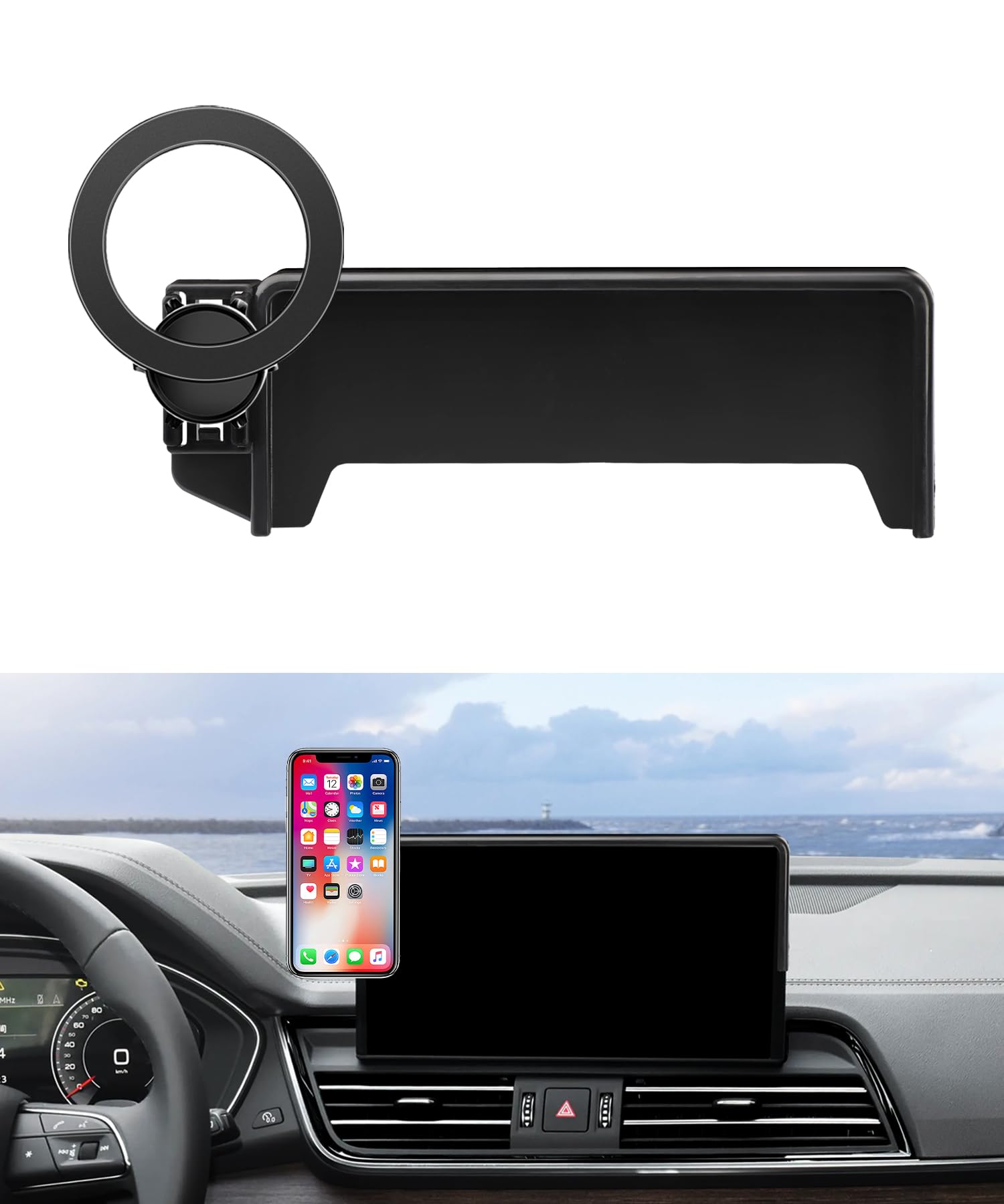 Amazon.com: MaserWeller Car Phone Holder for Audi A4 2020-2025 ...