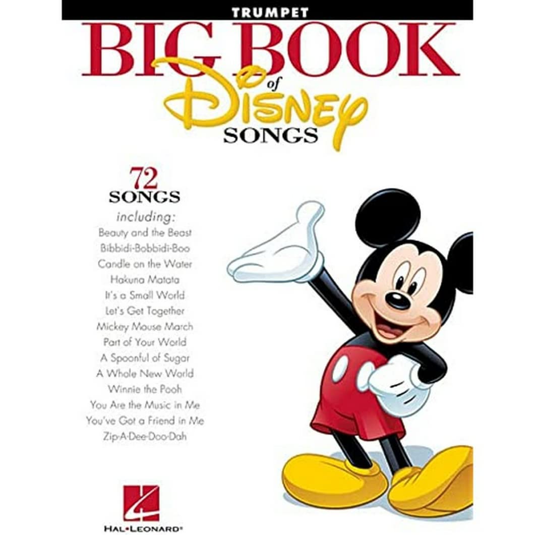 The Big Book Of Disney Songs - Trumpet: Songbook für Trompete : Various ...